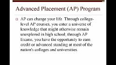 AP Program Overview - Dr. Michael M. Krop Senior High School